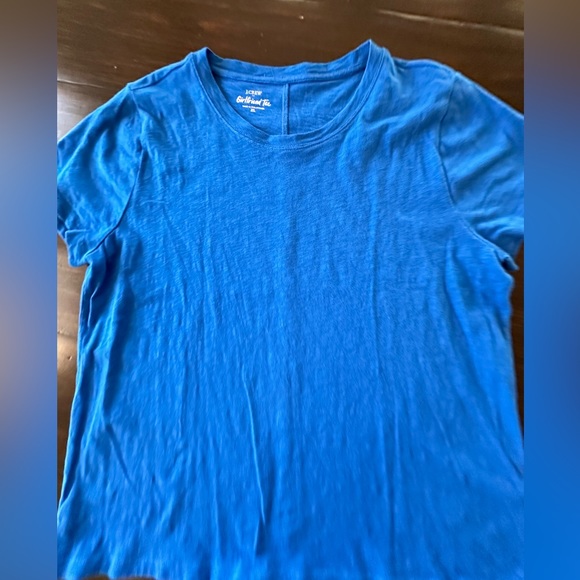 J. Crew Factory | Tops | J Crew Girlfriend Tee | Poshmark